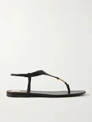 SAINT LAURENT SAINT LAURENT Cassandra Leather Sandals