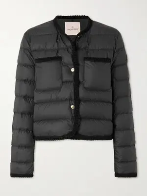Moncler Gencay Quilted Down Jacket - Black