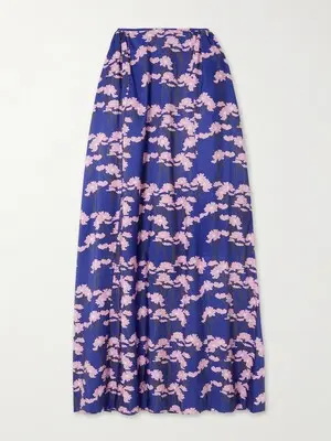 BERNADETTE Taffeta Maxi Skirts