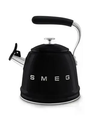 SMEG Whistling Kettle - Black