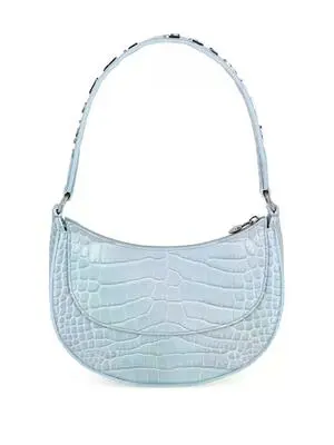 Philipp Plein Croco-printed Tote Bag - Blue