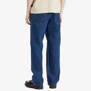 Paul Smith Relaxed Fit Embroidered Stripe Denim Jeans