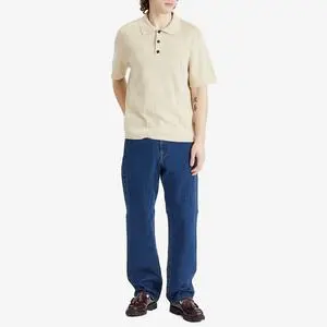 Paul Smith Relaxed Fit Embroidered Stripe Denim Jeans