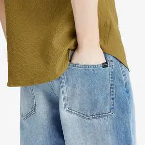 Paul Smith Relaxed Fit Embroidered Stripe Denim Jeans