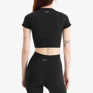 4TH & RECKLESS Brogan Sports Crop Top - Black
