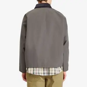Barbour Os Reversible Transporter Jacket - Ashpalt Grey