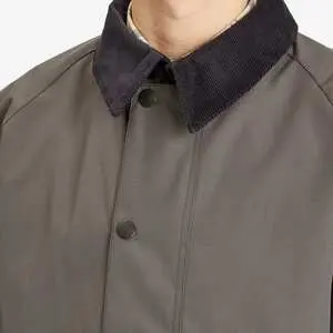 Barbour Os Reversible Transporter Jacket - Ashpalt Grey