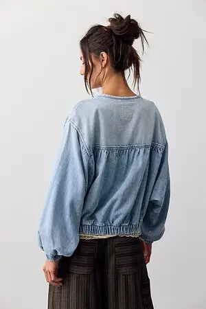 Free People We The Free Layla Denim Jacket