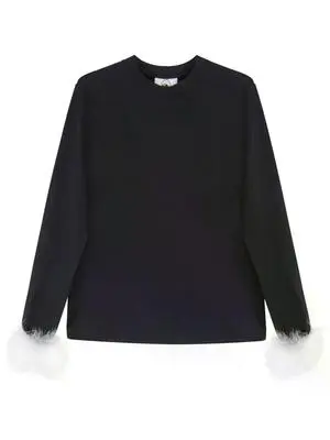 Sleeper Feather-detail T-shirt