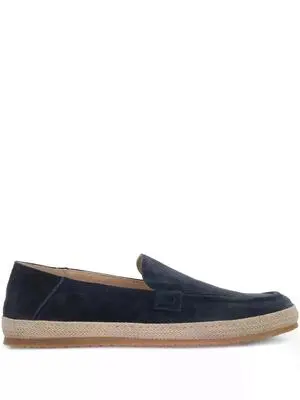 STUART WEITZMAN Suede Loafers