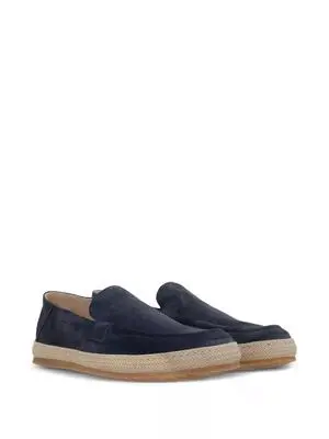 STUART WEITZMAN Suede Loafers