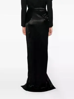Balenciaga Wrap Maxi Skirt