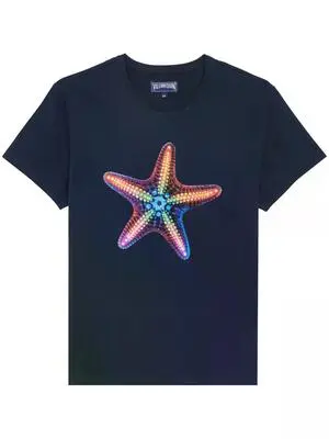 Vilebrequin Disco Stars T-shirt - Blue