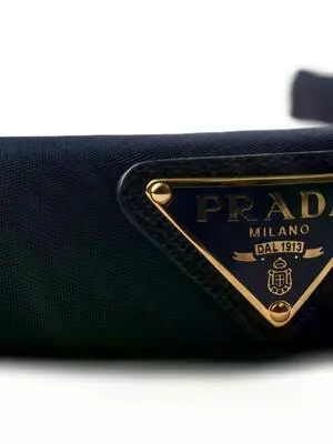Prada Re-nylon Headband - Blue