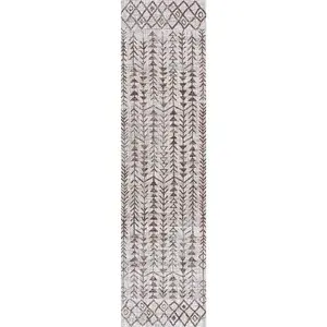 JONATHAN Y Tokay Bohemian Geometric Indoor/outdoor Area Rug - Beige/brown