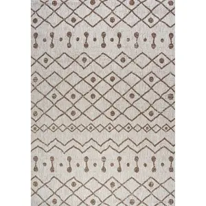 JONATHAN Y Nokat Bohemian Indoor/outdoor Area Rug - Beige/brown
