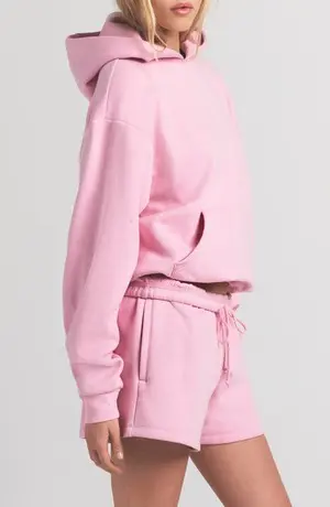 SKIMS Cotton Fleece Blend Classic Hoodie - Halite