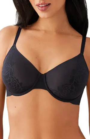 Wacoal Confidence Boost™ Underwire Bra - Black
