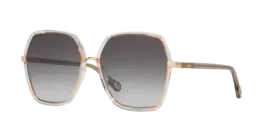 Chloé Chloé Tortoiseshell Octagon Sunglasses Grey