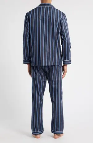 Majestic International Cotton Sateen Pajamas - Stone