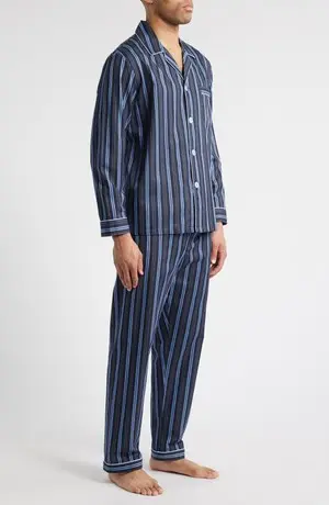 Majestic International Cotton Sateen Pajamas - Stone
