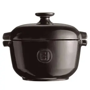 EMILE HENRY Rice Pot - Charcoal