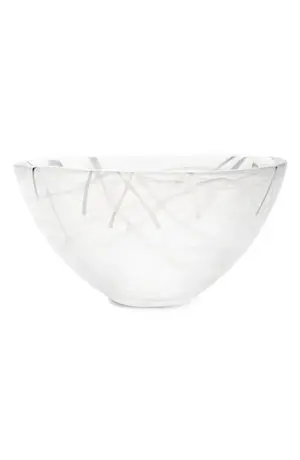 KOSTA BODA Contrast Bowl - White