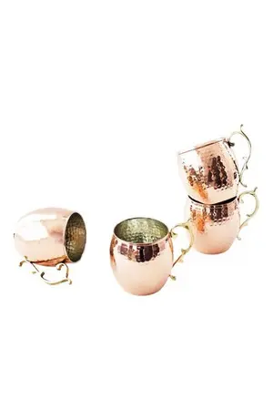 COPPERMILL KITCHEN Cmk Vintage Inspired Moscow Mule Mugs - Copper