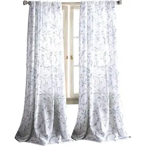 Dkny Promenade Set Of 2 Curtain Panels - Indigo