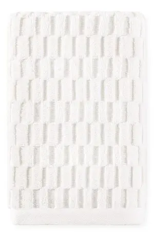 Dkny Metro Tile 4-piece Bath & Hand Towel Set - White