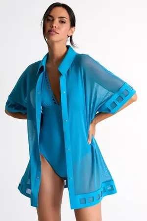 Shan Plunging One-piece Swimsuit With Cut Outs