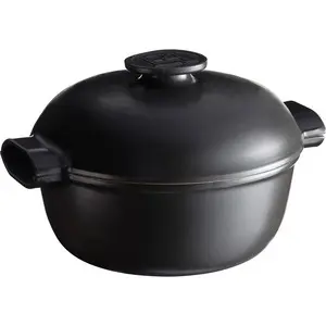 EMILE HENRY Delight 4.25 Quart Round Dutch Oven - Slate