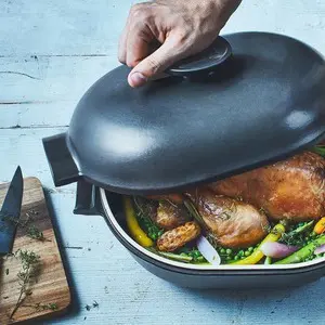 EMILE HENRY Delight 4.3 Quart Oval Dutch Oven