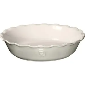 EMILE HENRY Hr Modern Classics 9 Inch Pie Dish - Pearl Gray