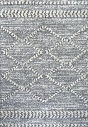 JONATHAN Y Sofie Moroccan Trellis High-low Area Rug