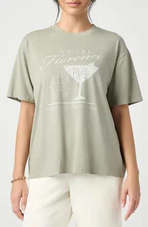 FLORENCE BY MILLS Graphic T-shirt - Olive
