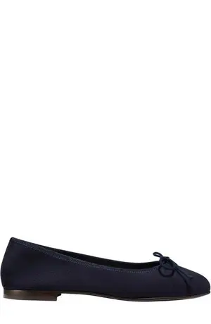 MARGAUX The Demi Flat - Indigo Suede