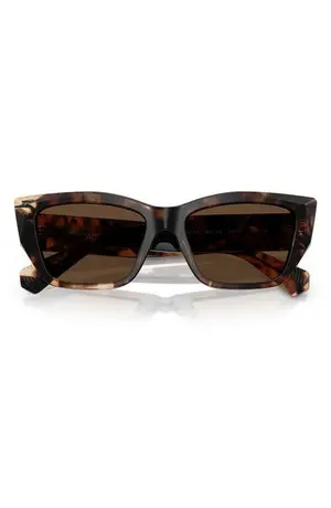 Tiffany & Co. 54mm Cat Eye Sunglasses - Brown