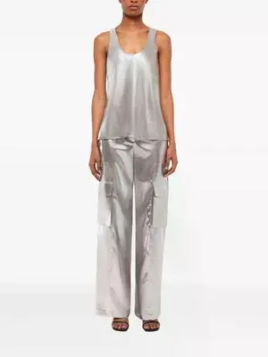 Simkhai Kamari Sleeveless Top - Silver