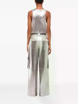 Simkhai Kamari Sleeveless Top - Silver