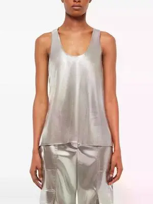 Simkhai Kamari Sleeveless Top - Silver