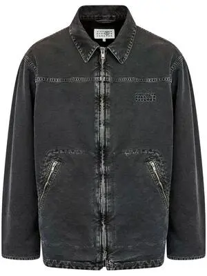 MAISON MARGIELA Numbers-motif Denim Jacket