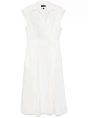 A.p.c. Athena Maxi Dress - White