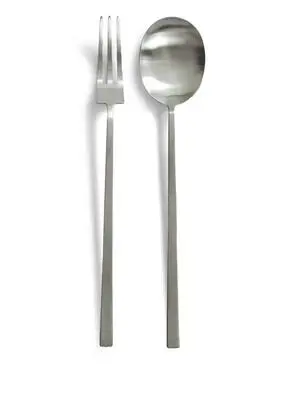 101 COPENHAGEN Kogei Salad Servers - Silver
