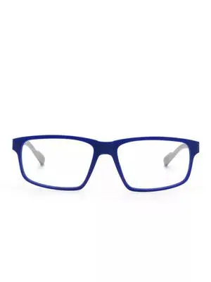 Adidas Rectangle-frame Glasses - Blue