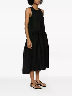 JIL SANDER Wool Midi Dress