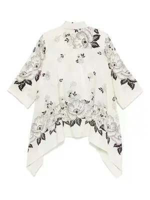 P.a.r.o.s.h Floral-print Shirt