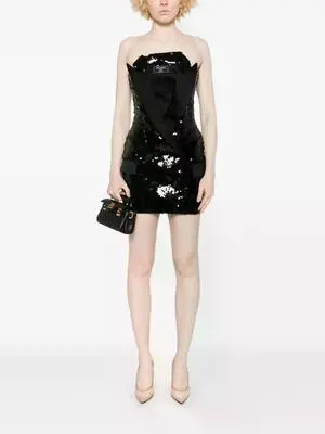 Balmain Sequinned Mini Dress
