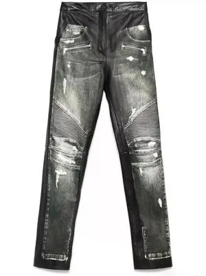 Balmain Slim Leg Jeans For Women