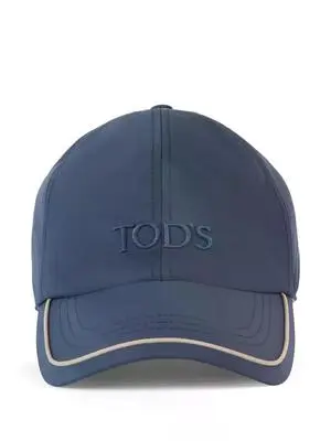 TOD'S Piping Baseball Cap - Blue